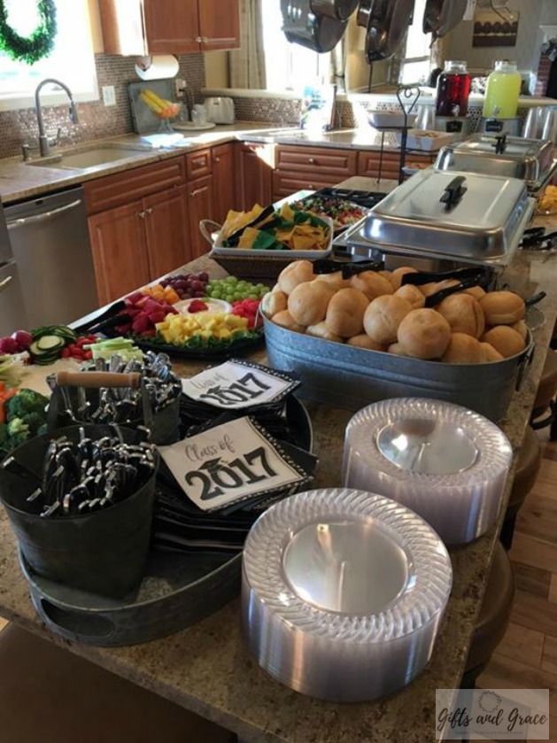 A Baseball-Themed Graduation Party - Gifts and Grace